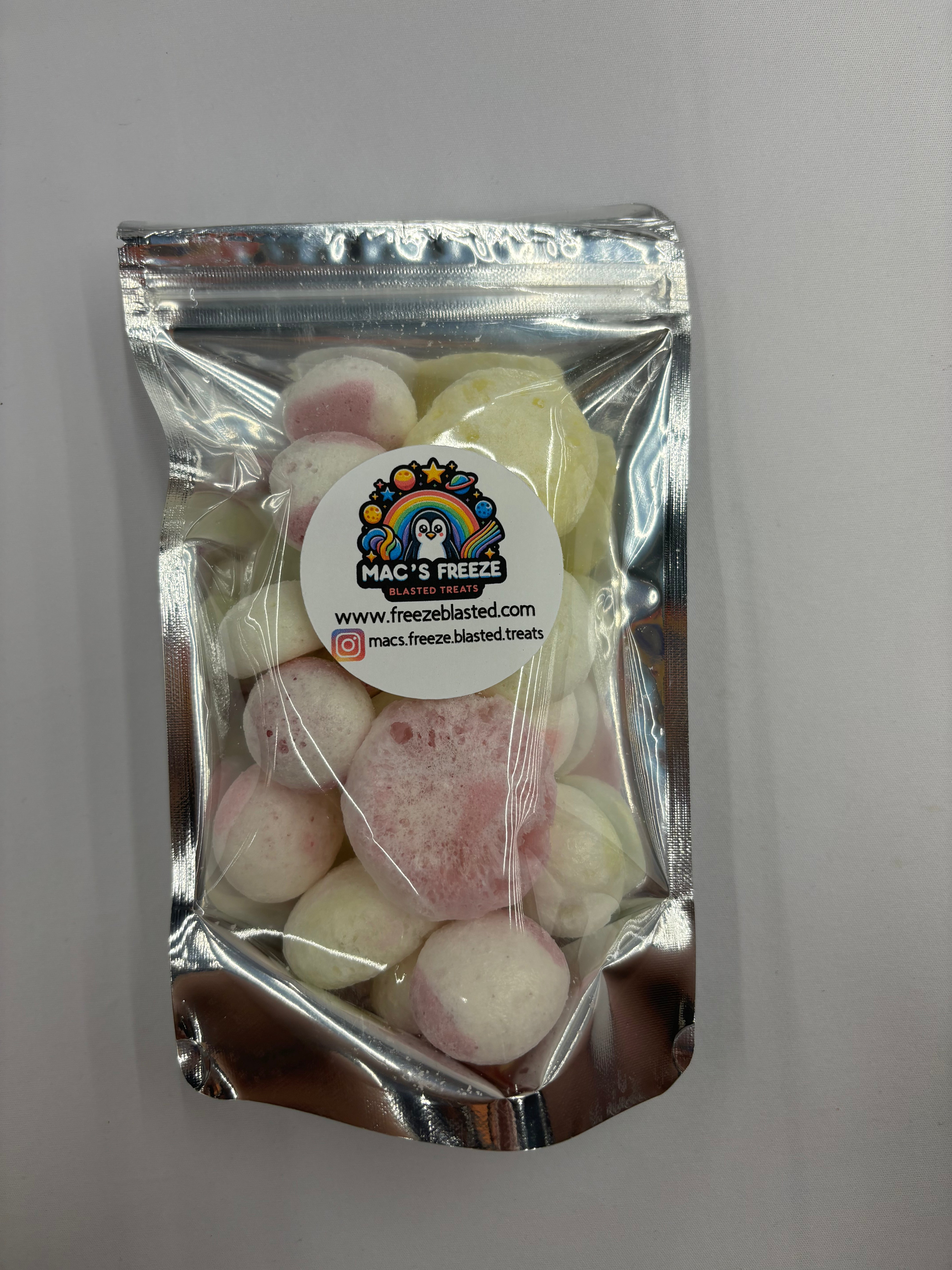 Space chews – Mac’s Freeze Blasted Treats