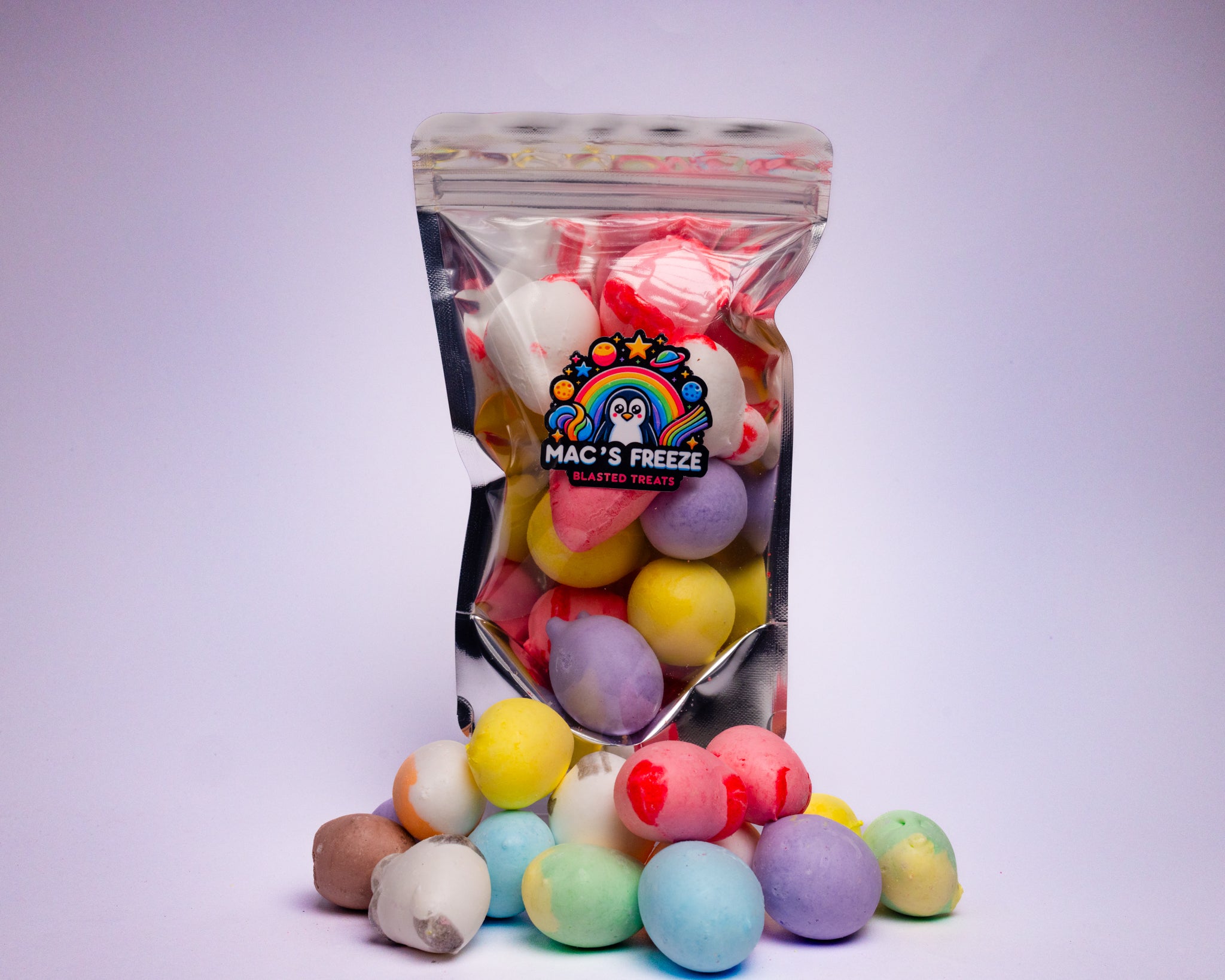 Rocket Taffy – Mac’s Freeze Blasted Treats